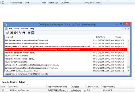 How Can I Deploy A Hidden Task Sequence In Configuration Manager SP Configuration