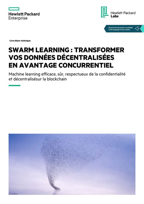 Présentation de HPE Swarm Learning min