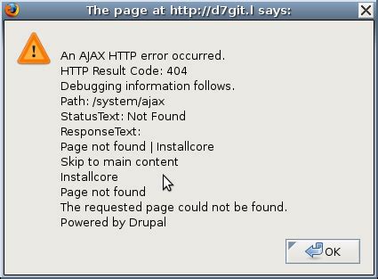 AJAX Terrible Reporting Of Status Response From AJAX Request Error Has Occurred