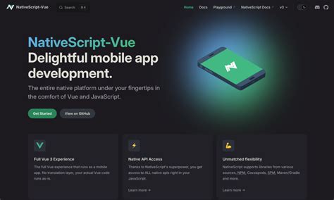 Vue 3 原生应用开发新纪元：nativescript Vue 深度解析与实践指南 Csdn博客