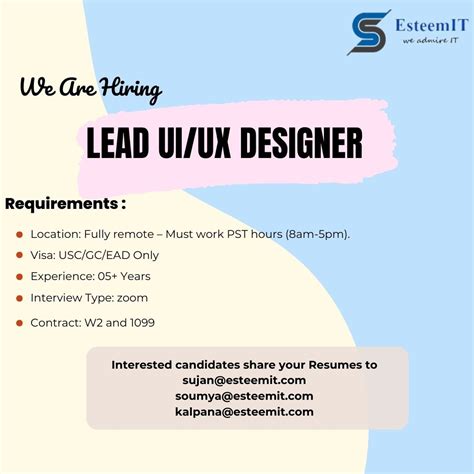 Esteemit On Linkedin Uideveloper Uxdeveloper Uidesign Uidesigner