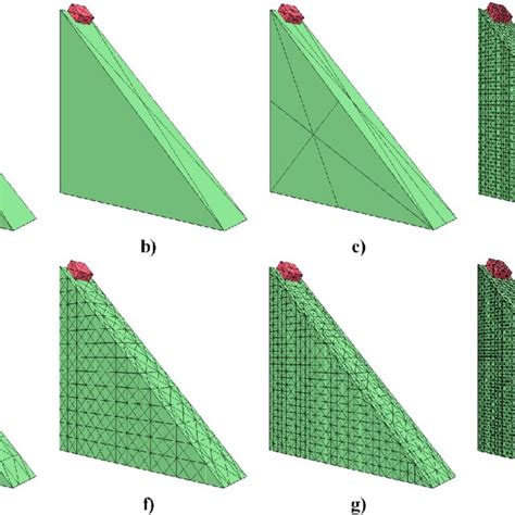 A Few Of The Tested Geometry Variants In The Case Of The Sub Contact