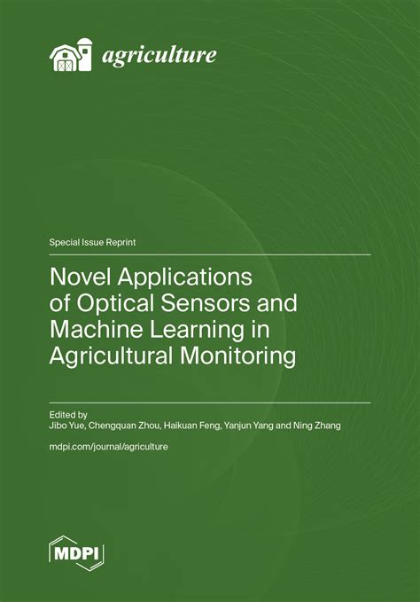 Novel Applications of Optical Sensors and Machine Learning in Agricultural Monitoring | MDPI Books