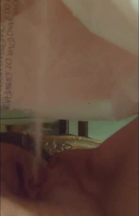 Pissing In A Trash Can