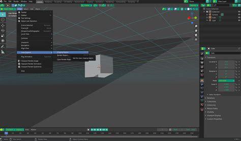 A Restricted View I Can T Turn Off In Solid Wireframe Preview Blender Stack Exchange