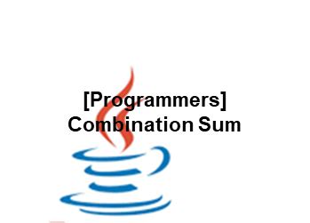 LeetCode Java Combination Sum