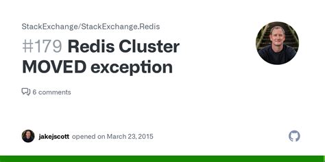 Redis Cluster Moved Exception Issue Stackexchange Stackexchange Redis Github
