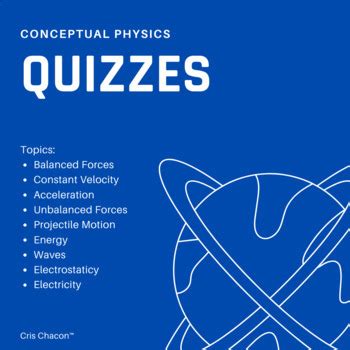 06 Projectile Motion Quiz 2 By Conceptual Physics TPT