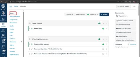 Restore Recover Deleted Content In Canvas Course AUC Learning Management Systems