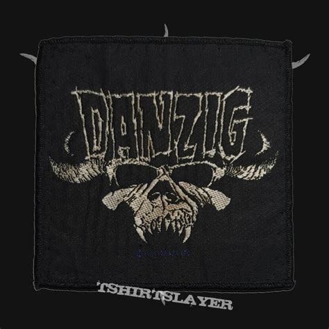 Danzig Crystar Skull Blackborder Tshirtslayer Tshirt And