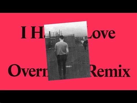 For Those I Love I Have A Love Overmono Remix Vinyl 12 45 Rpm