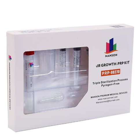 Platelet Rich Plasma Prp Kit 10ml 1 Manson Prp