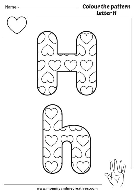 Fun Activity Color The Pattern In The 26 Alphabets Mommyandmecreatives