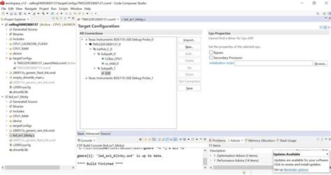 Launchxl F2800137 Cpu Jlm Driver Error C2000 Microcontrollers Forum
