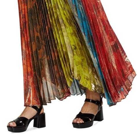 Alice Olivia Katz Skirt Sunburst Gem