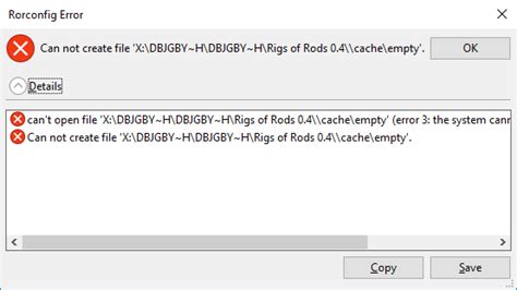 Rorconfig Error · Issue 1896 · Rigsofrodsrigs Of Rods · Github