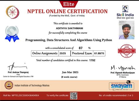 Nptel Dsa Python Datastructures Algorithms Lifelonglearning