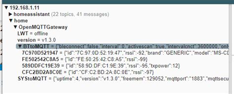 Omg Dont Save Mqtt Settings Theengs And Openmqttgateway