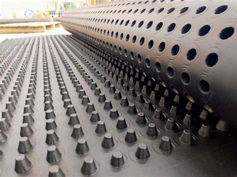 Plastic Construction Material And Waterproof Membrane Composite