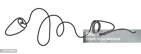 귀마개의 연속적인 선 그리기 1회 미니멀리즘 스타일은 단순함을 강조합니다 편집 가능한 줄 벡터 일러스트 레이 션 건강관리와 의술에 대한 스톡 벡터 아트 및 기타 이미지