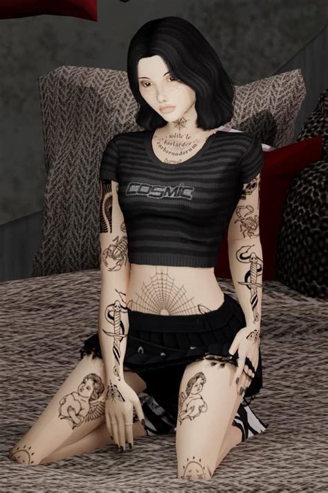 Used Blender On My Sim For The First Time Rsims4