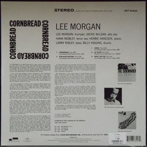 Пластинка Cornbread Morgan Lee Купить Cornbread Morgan Lee по цене