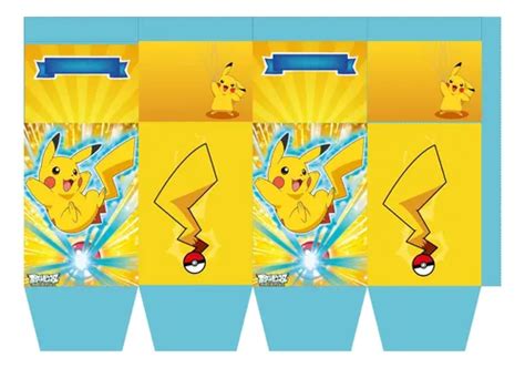 Souvenirs Caja Mil Box Picachu X 20 Mercadolibre