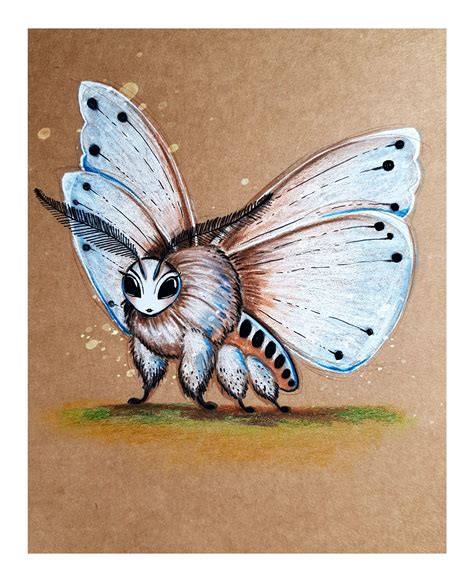 Artstation Cute Moth