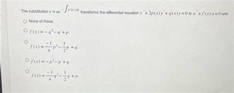 solved none of these f x −q2−q pf x 4−1p2−21p q