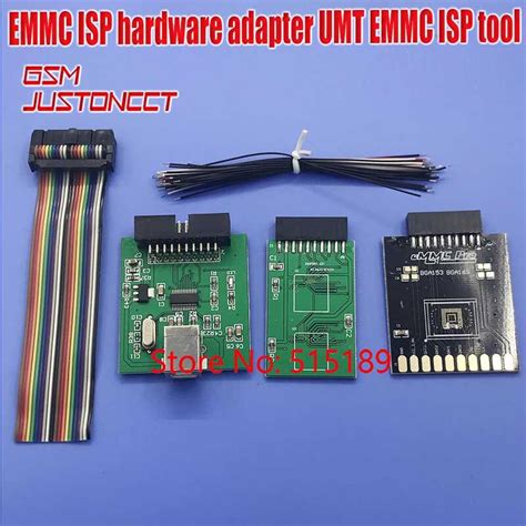 Adapter Ng Emmc Isp Hardware Umt Emmc Isp Tool Adapter Para Sa Gsm Shield Umt Box Dongle