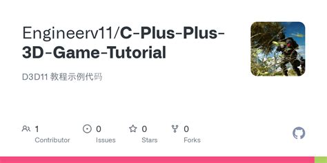 Issues · Engineerv11c Plus Plus 3d Game Tutorial · Github
