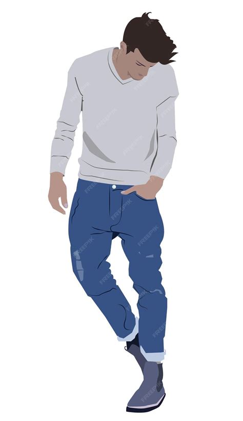 Premium Vector Men Casual Wear