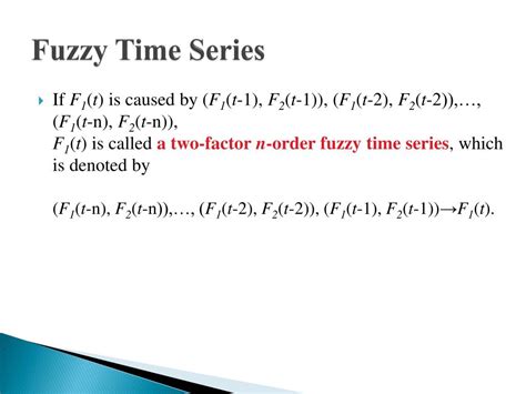 Ppt A Fuzzy Time Series Based Neural Network Approach To Option Price