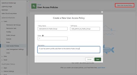 User Access Policies Certifycrm