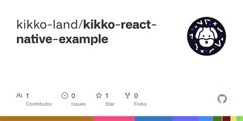 GitHub Kikko Land Kikko React Native Example