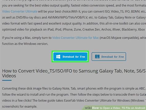 3 Easy Ways To Open A Video TS File On Android WikiHow