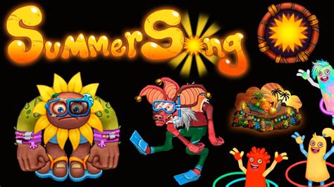 Summersong 2024 5 New Costumes My Singing Monsters 4k Youtube