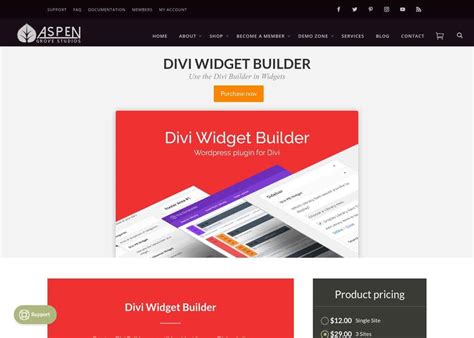 Divi Widget Builder Multipurpose Divi Plugin Example Divi Gallery
