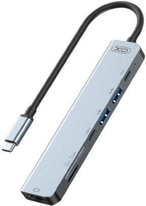 Buy XO HUB008 USB C Hub 7 In 1 Multifunctional Docking Station With Cheapest Price In Lahore