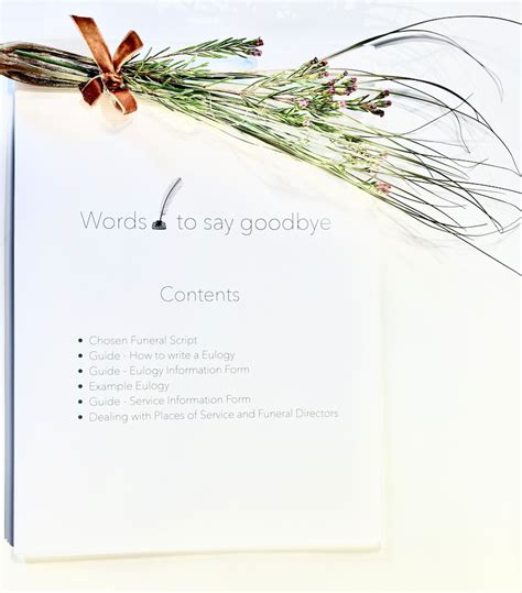 Personalised Funeral Script For A Much Loved Female Funeral Service