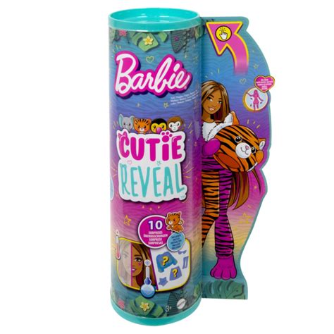 Barbie Cutie Reveal Doll Jungle Series Assorted Toy Brands A K Casey S Toys