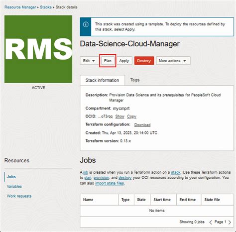 Create Data Science Resources For Auto Scaling In Peoplesoft Cloud Manager Optional