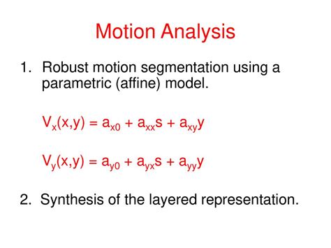 Representing Moving Images With Layers Ppt Download