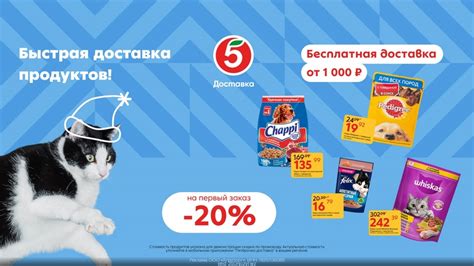 Промокод Пятёрочка Доставка – скидка 20% на первый заказ с бесплатной ...