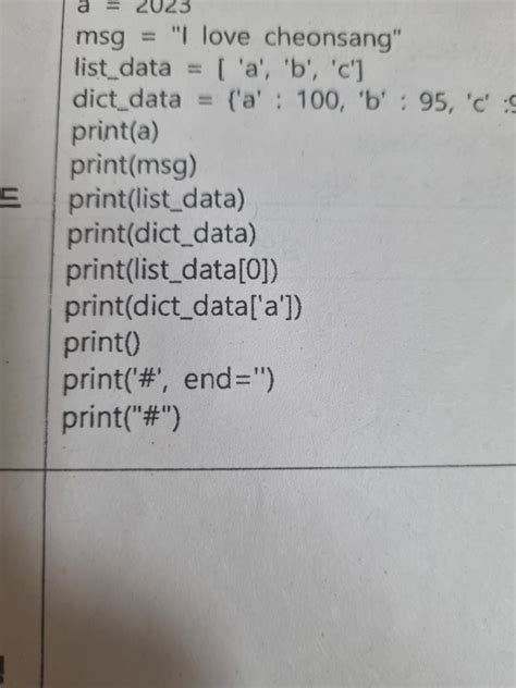정보 파이썬 지식in