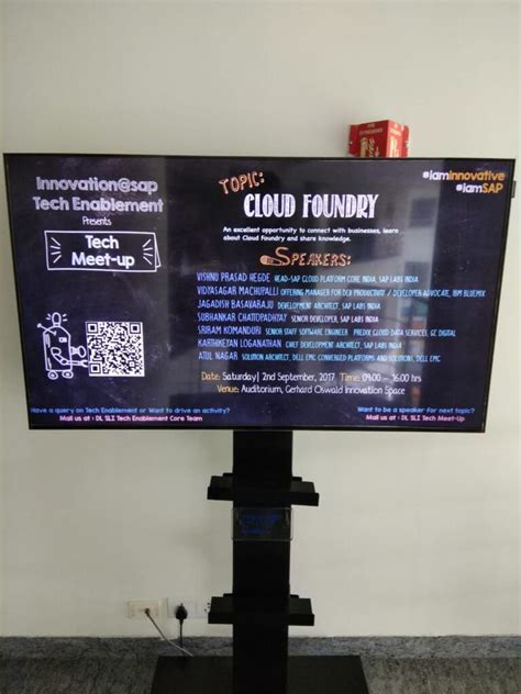 Event Recap Cloud Foundry Days At SAP Labs Bangalore Cloud Foundry