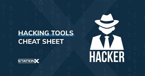 How To Master Hacking Tools With Our Cheat Sheet Stationx Posted On