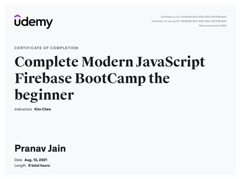pranav jain on linkedin javascript firebase udemycourses udemy