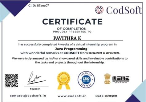 Pavithra K On Linkedin Javaprogramming Codingjourney