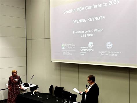 scottishmbaconference leadership ai consulting networking